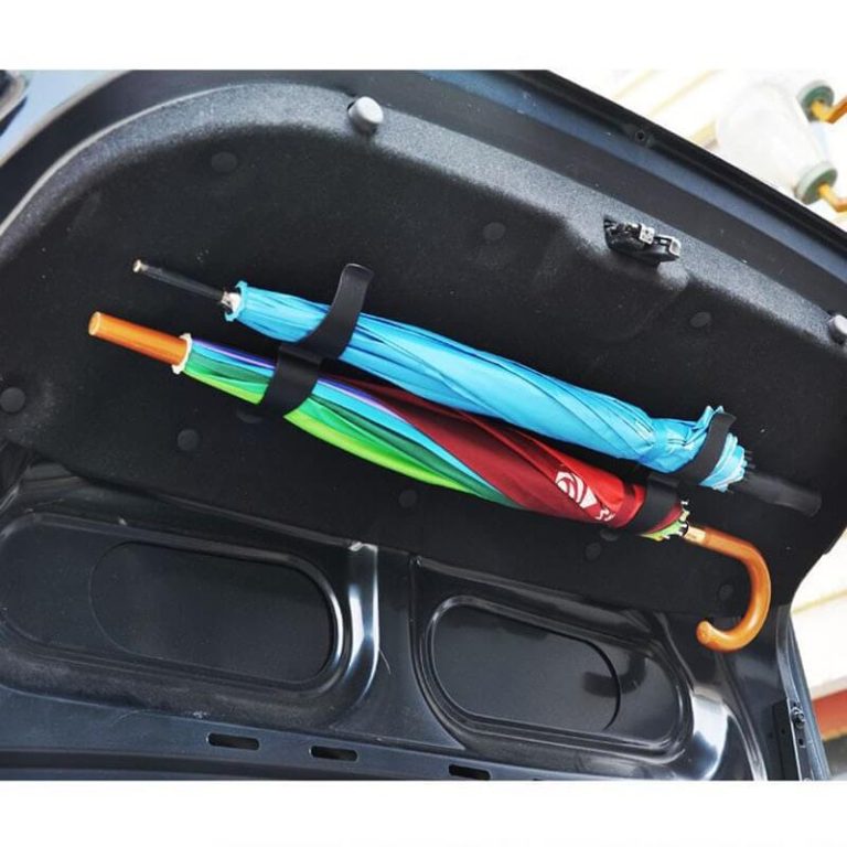 Car Umbrella Holder for Trunk - Seat Belt Extender Pro